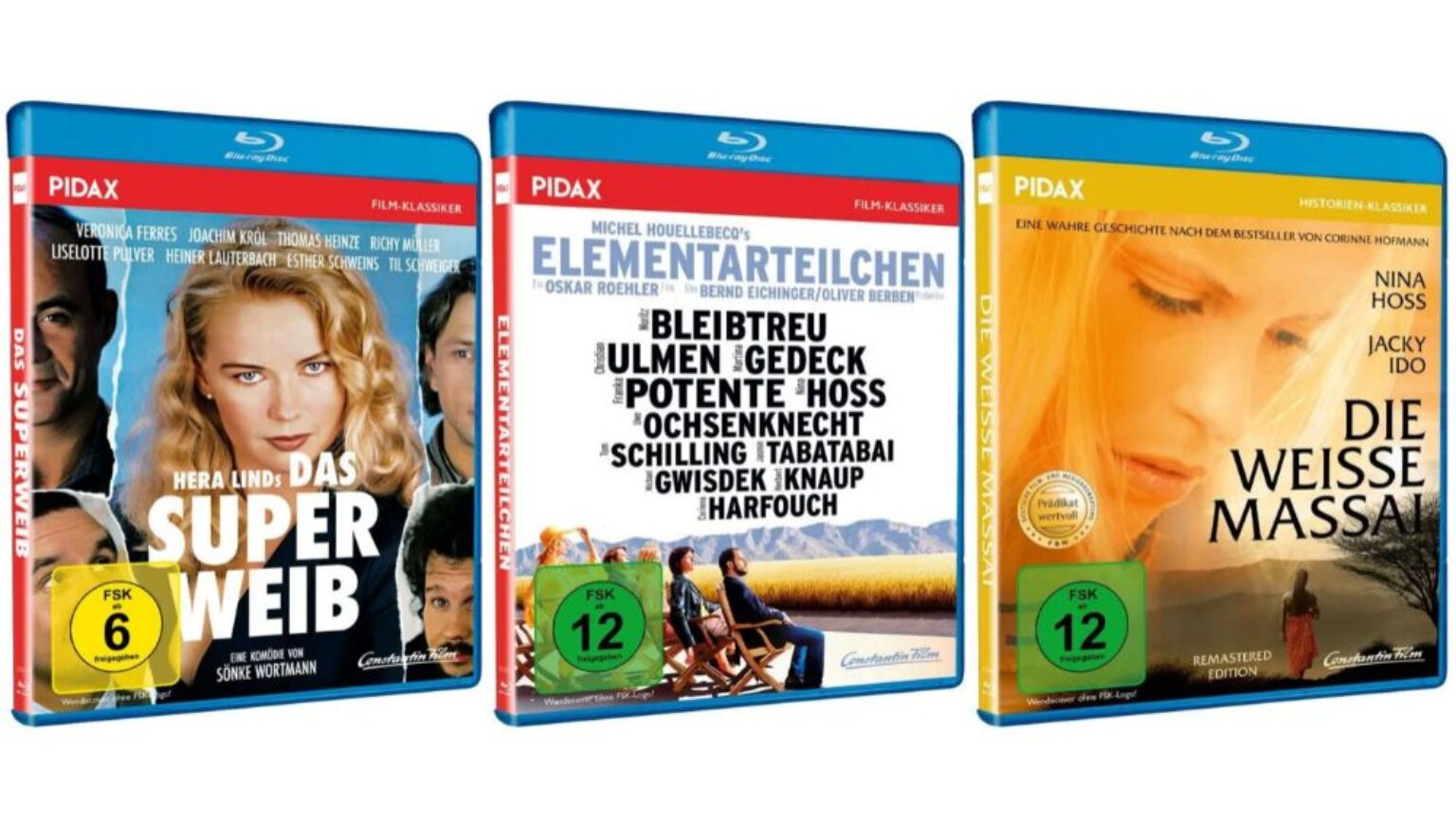 "Elementarteilchen", "Das Superweib" & "Die weisse Massai" auf Blu-ray ...
