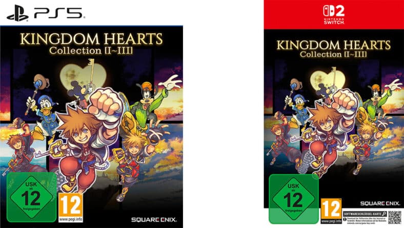 "KINGDOM HEARTS Collection [I~III]" für die Playstation 5 & Nintendo ...