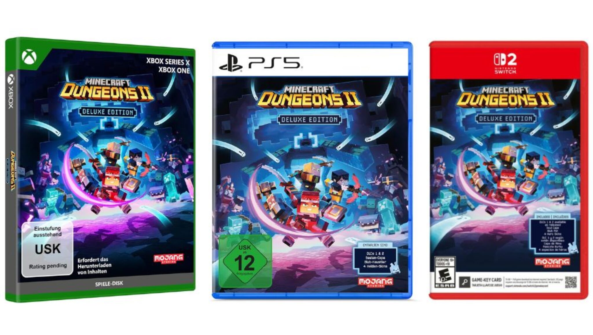 "Minecraft Dungeons II" Deluxe Edition für Playstation 5, Nintendo ...