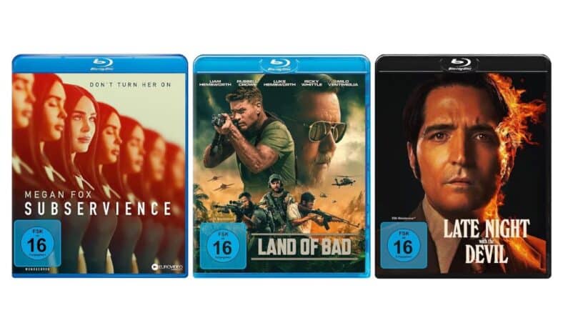 "Subservience", "Land of Bad" & "Late Night with the Devil" jeweils auf ...