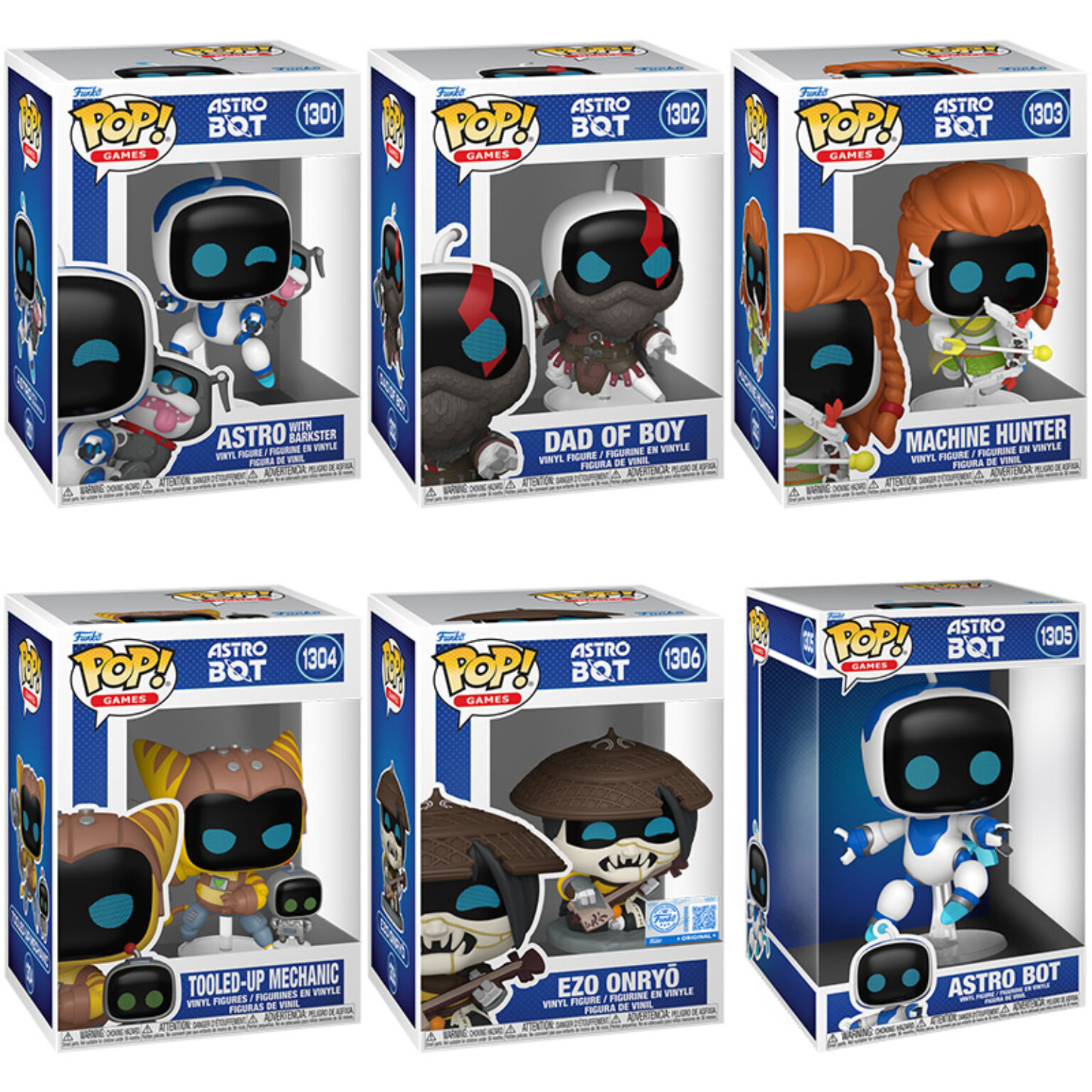 Funko Pop! verschiedene Astro Bot Figuren ab September 2026