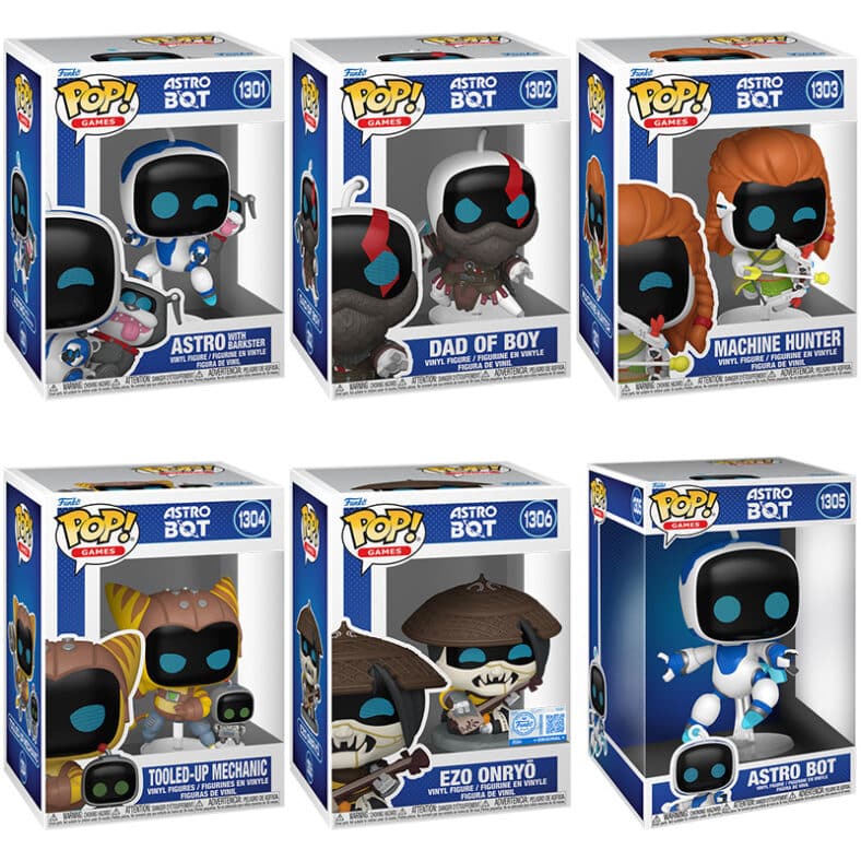 Funko Pop! verschiedene Astro Bot Figuren ab September 2026