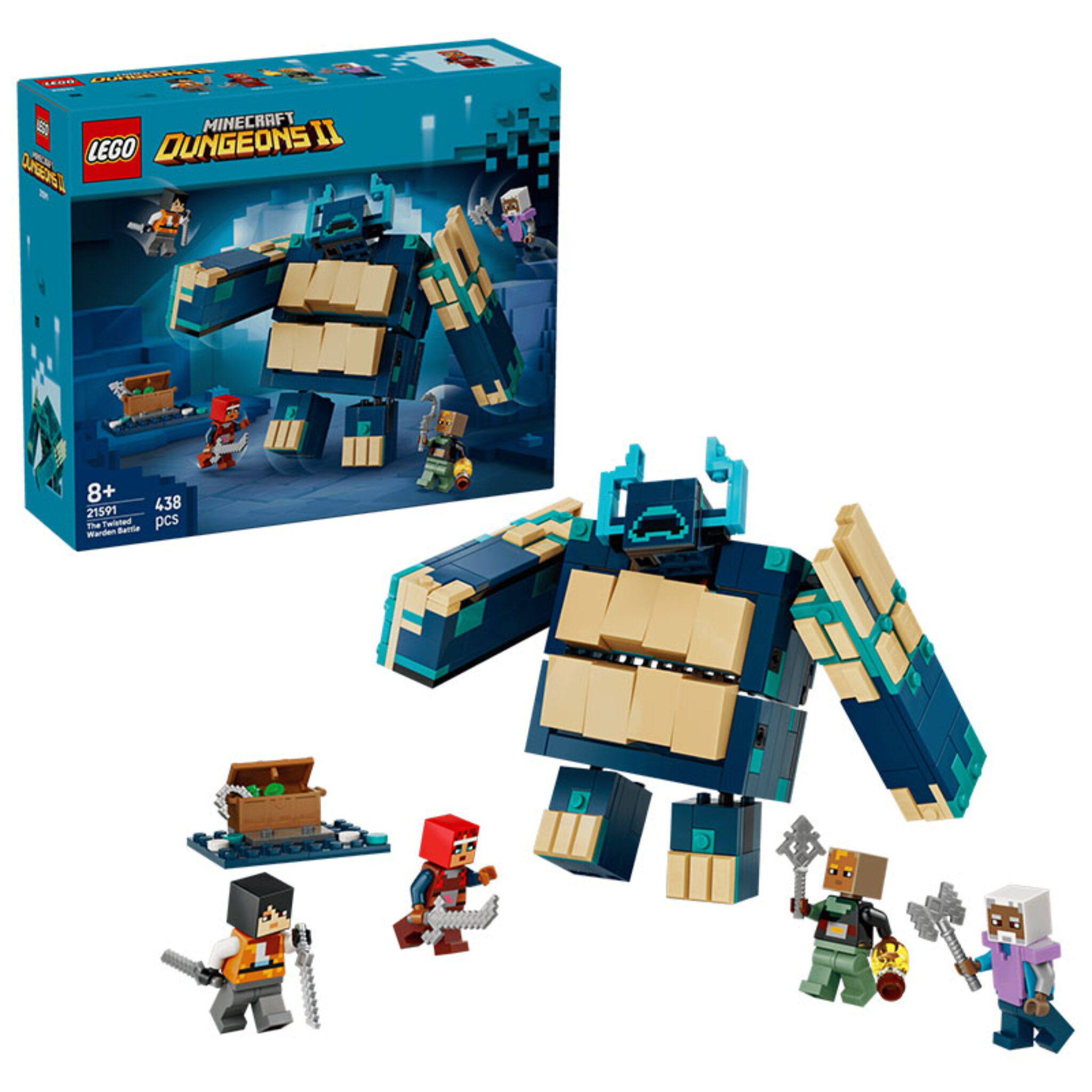 LEGO Minecraft "Duell mit dem Krummen Wärter" ab August 2026